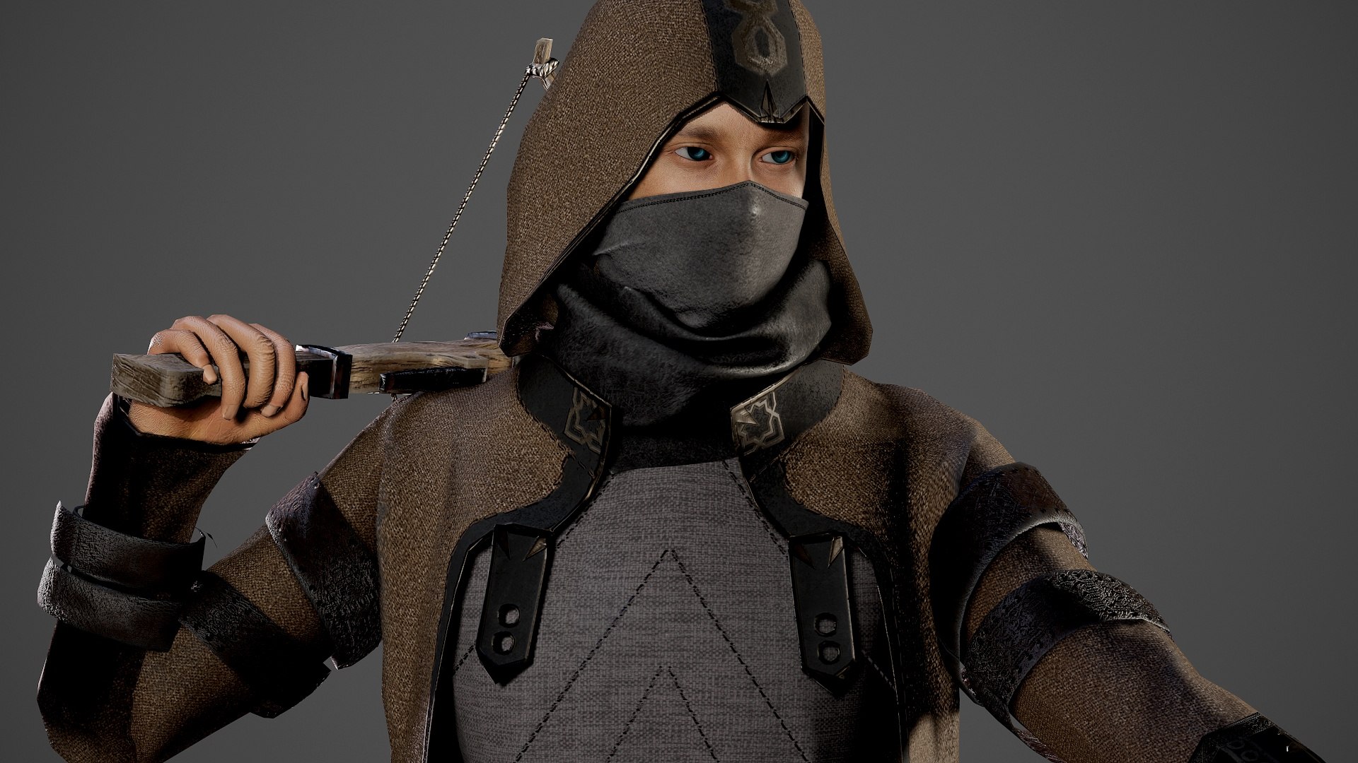 3D Assassin Model - TurboSquid 1850162