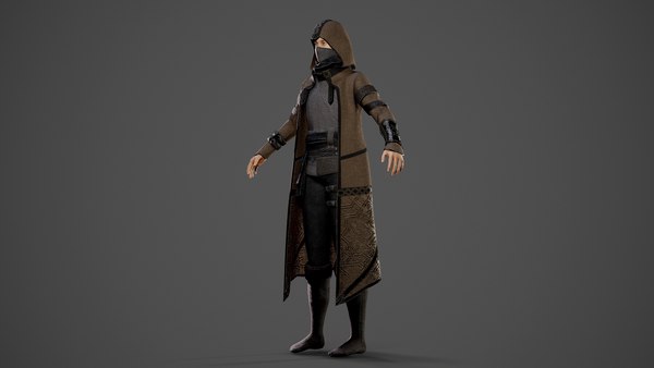 3D Assassin model - TurboSquid 1850162