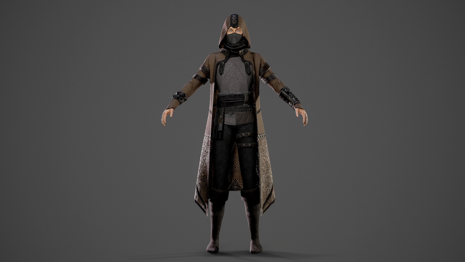 3D Assassin Model - TurboSquid 1850162