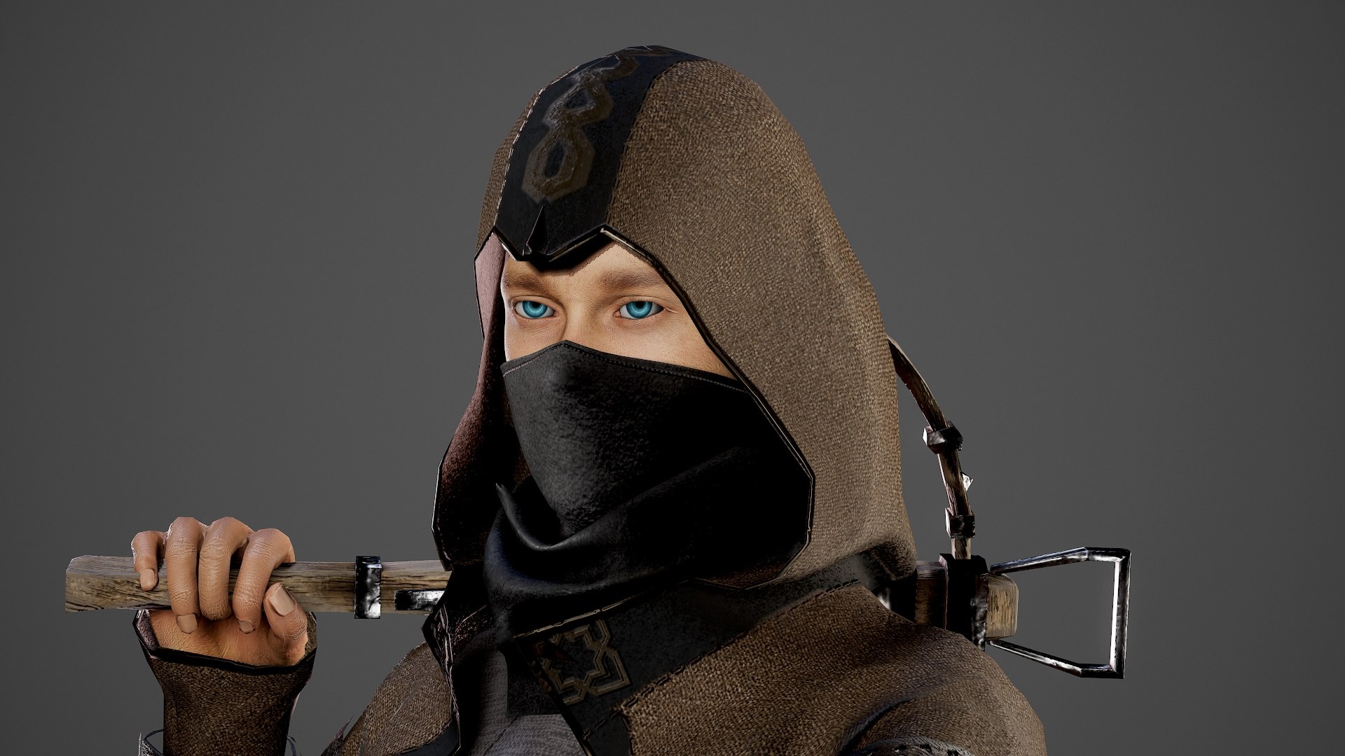 3D Assassin Model - TurboSquid 1850162