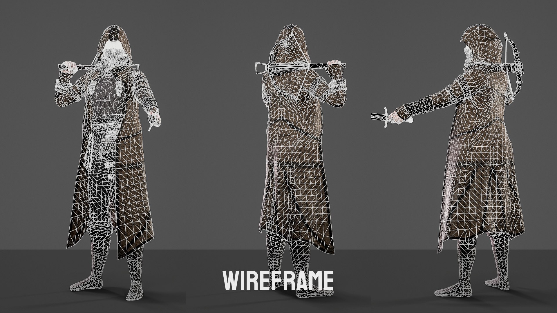 3D Assassin Model - TurboSquid 1850162