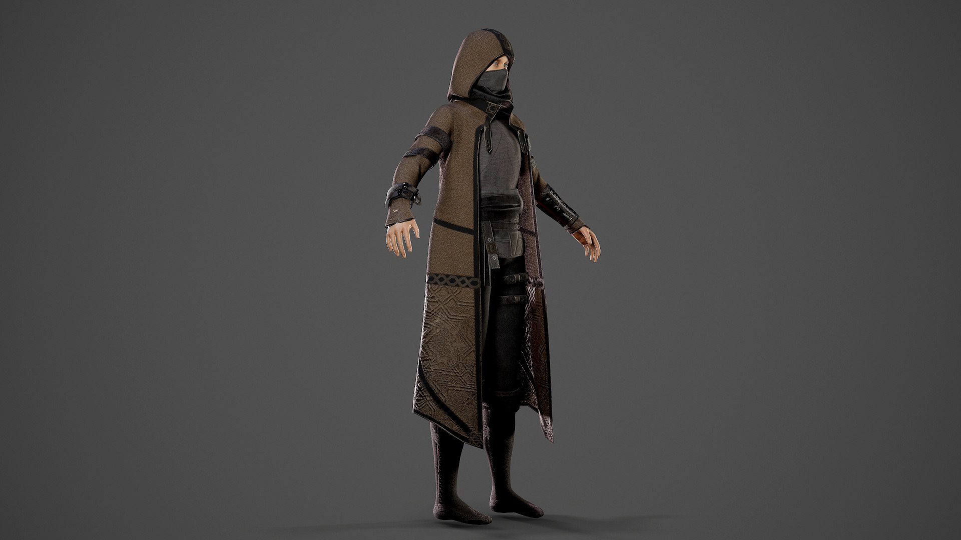 3D Assassin Model - TurboSquid 1850162