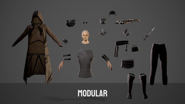3D Assassin model - TurboSquid 1850162