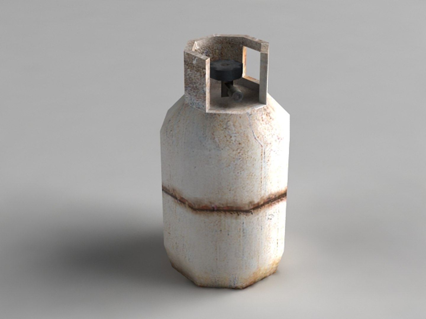 3d Model Propane Tank