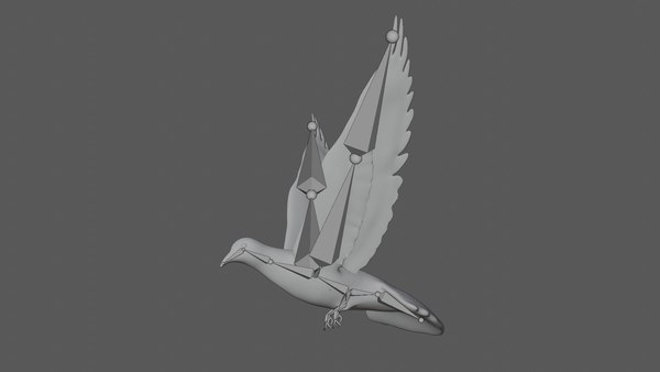 Fully Rigged low poly Dove model - TurboSquid 1751977