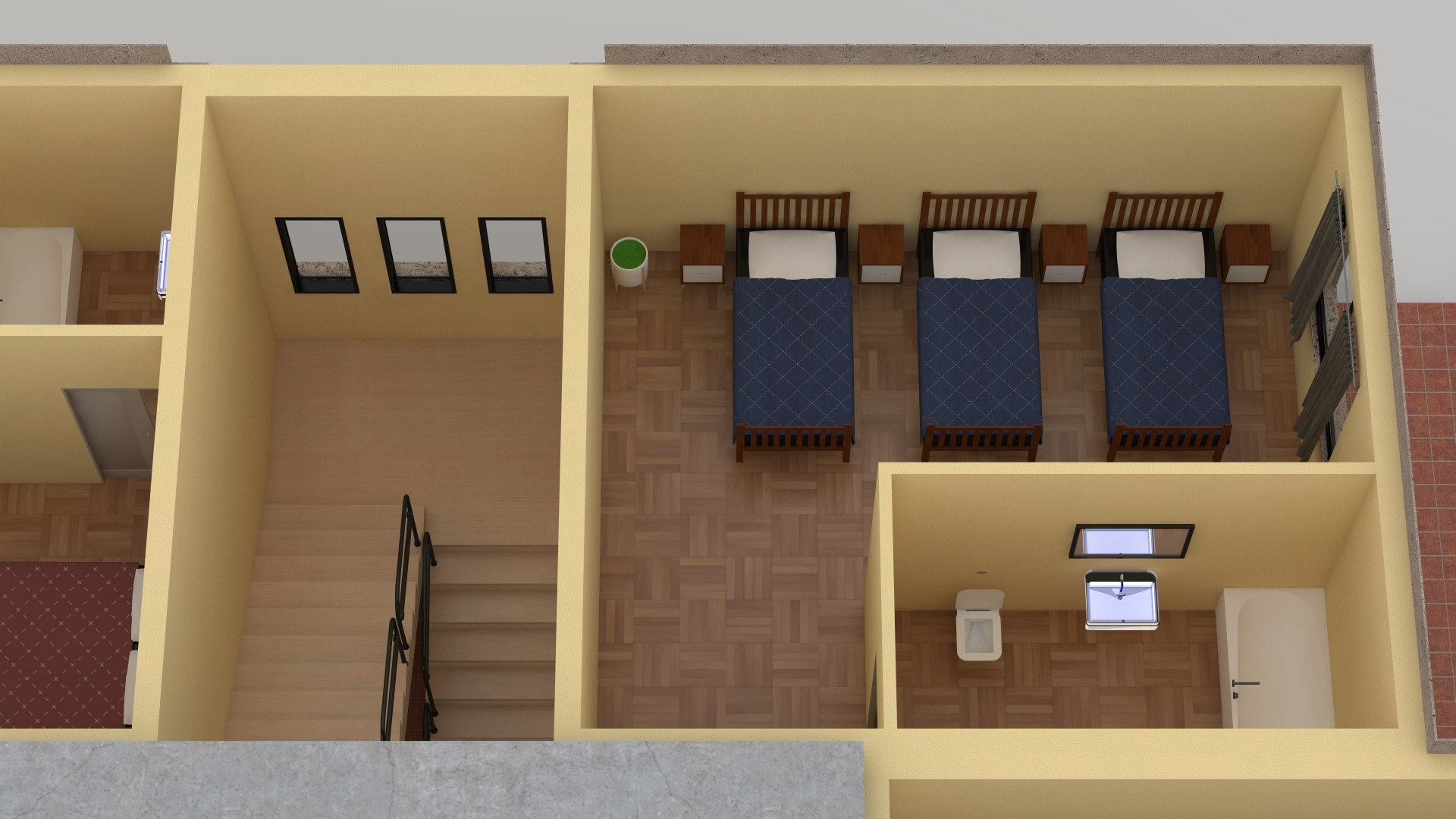 Motel 3D - TurboSquid 1784672