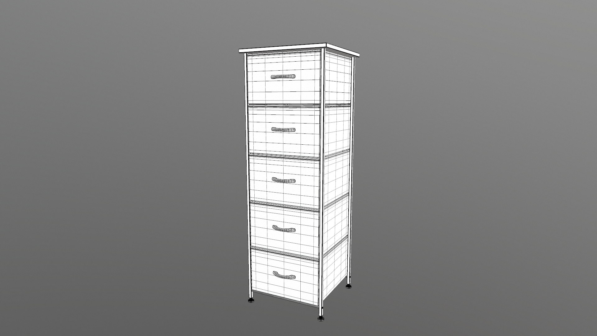 3D Dresser - TurboSquid 2185302