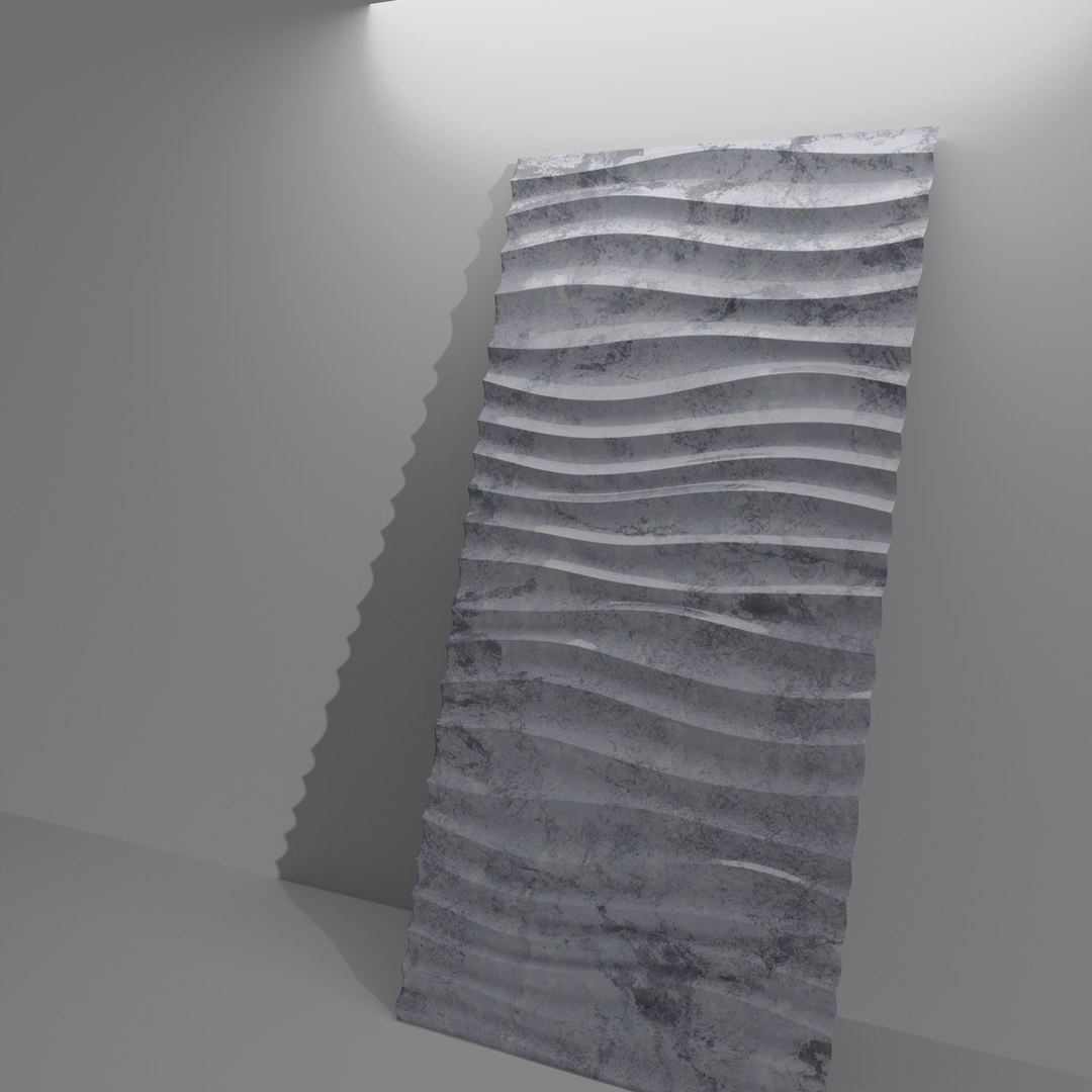 Wave Pattern 3D 3D - TurboSquid 2224389