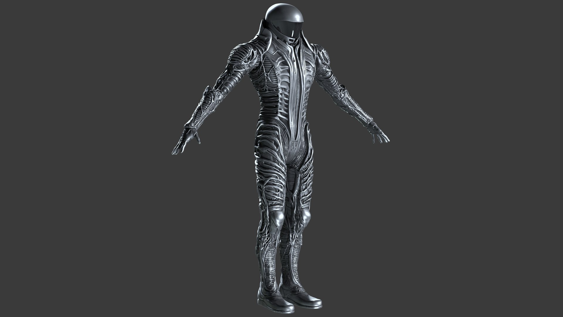 3D Biomechanical Suit - TurboSquid 2182234