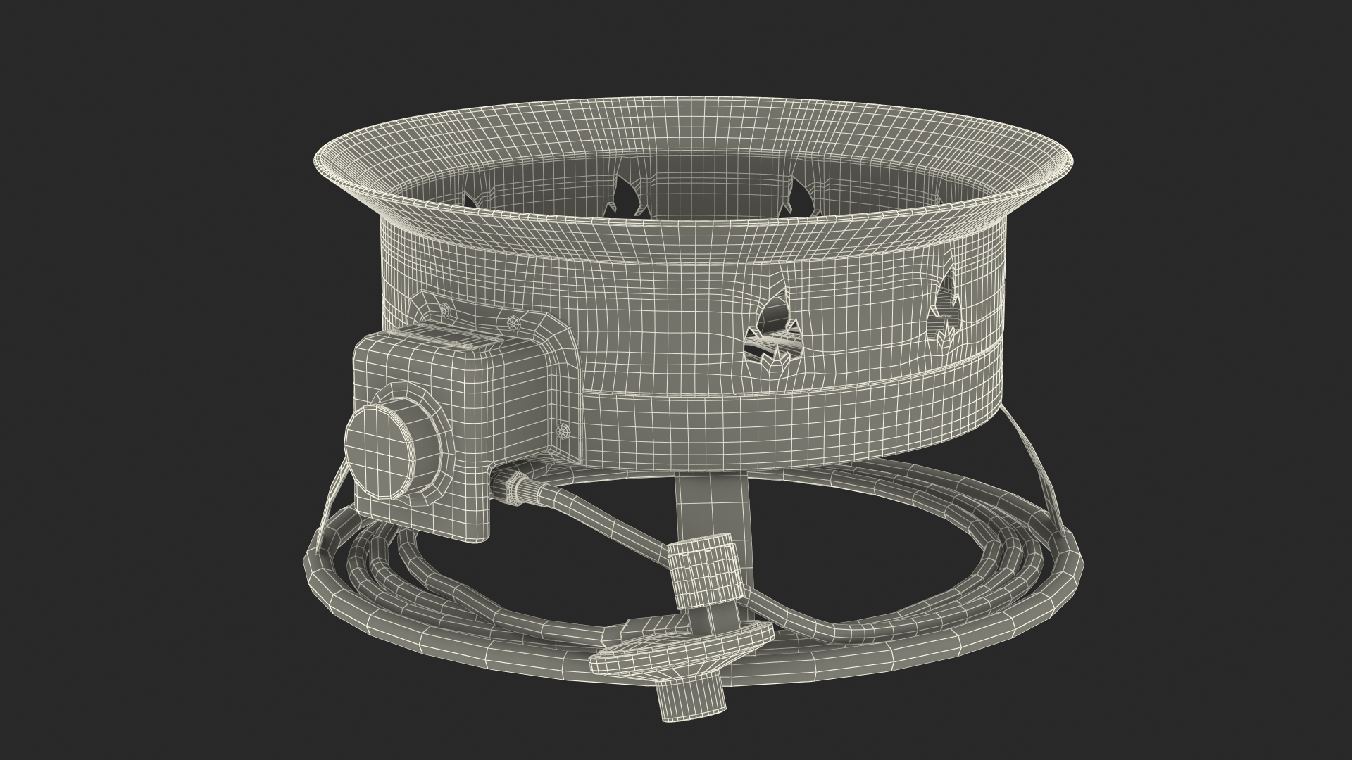 3D Portable Fire Pit Open - TurboSquid 1997441