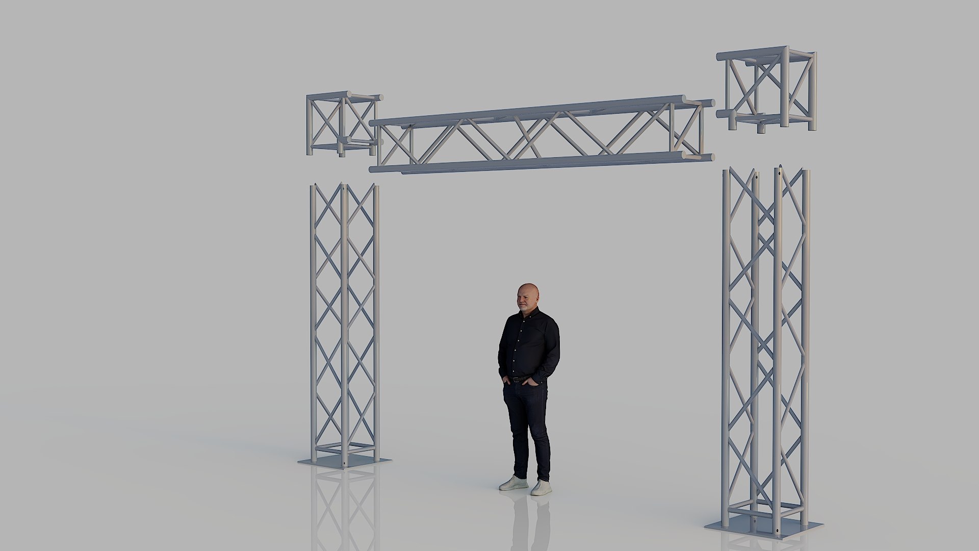 Truss 3D model - TurboSquid 2155261