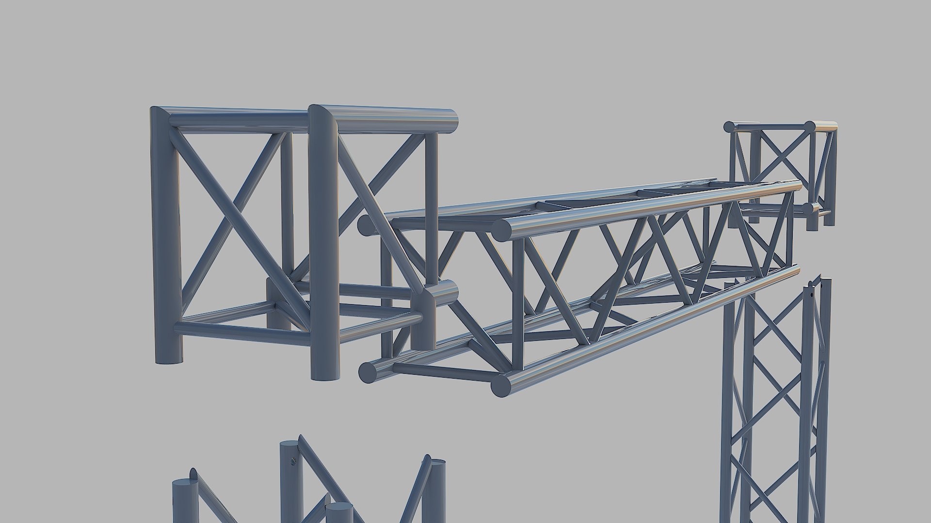 Truss 3D model - TurboSquid 2155261