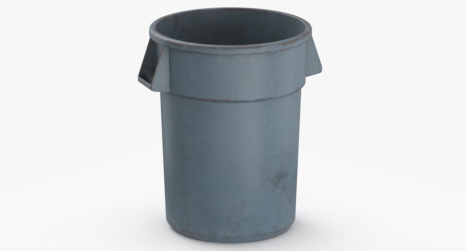 3D Garbage Canister Round Plastic Clean And Dirty - TurboSquid 1875925