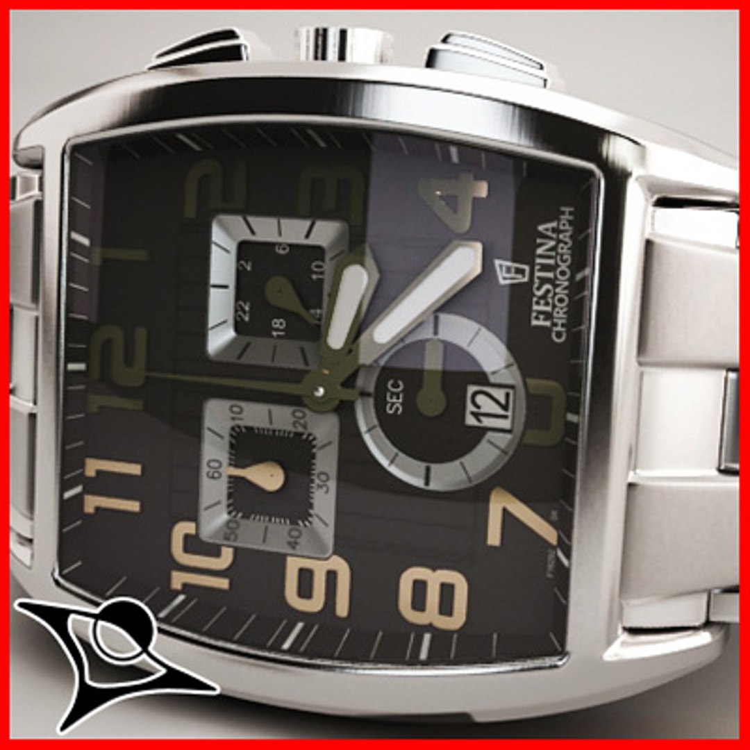 Festina 16292 6 Watches 3d Model