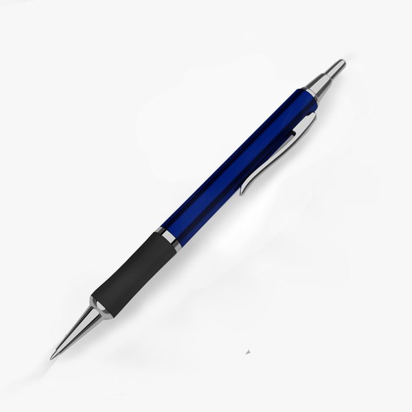 modelo 3d Pluma azul marino - TurboSquid 719869