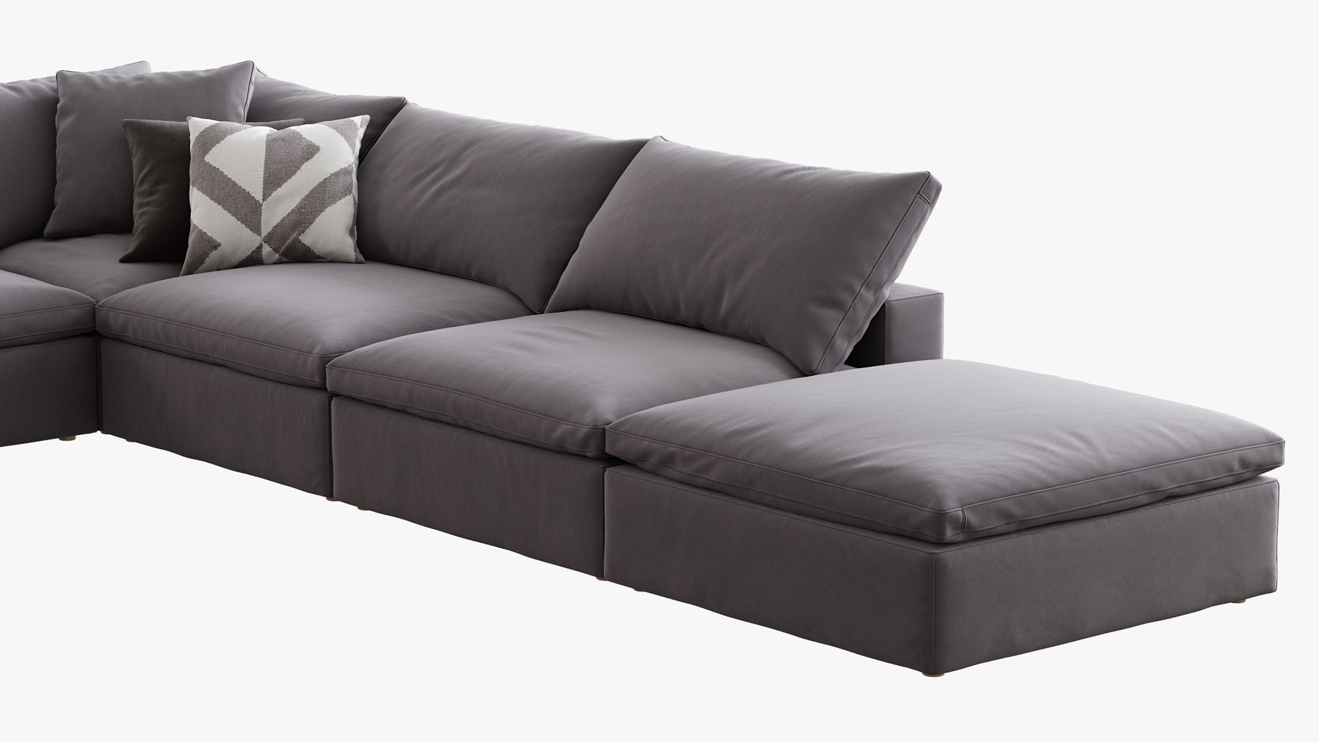 Restoration Hardware Cloud Modular Model - TurboSquid 1336892