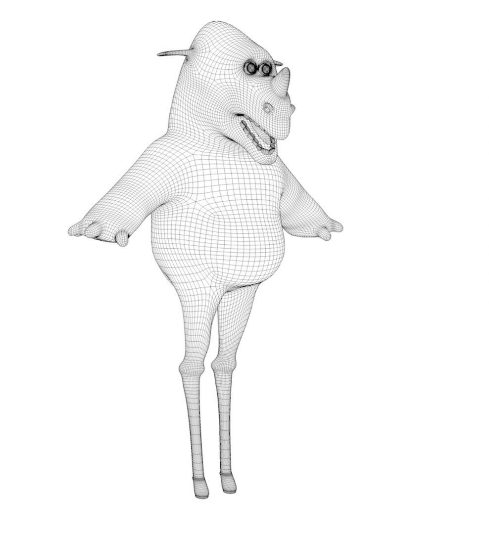 Rhino Bird Beasts 3D - TurboSquid 1658797