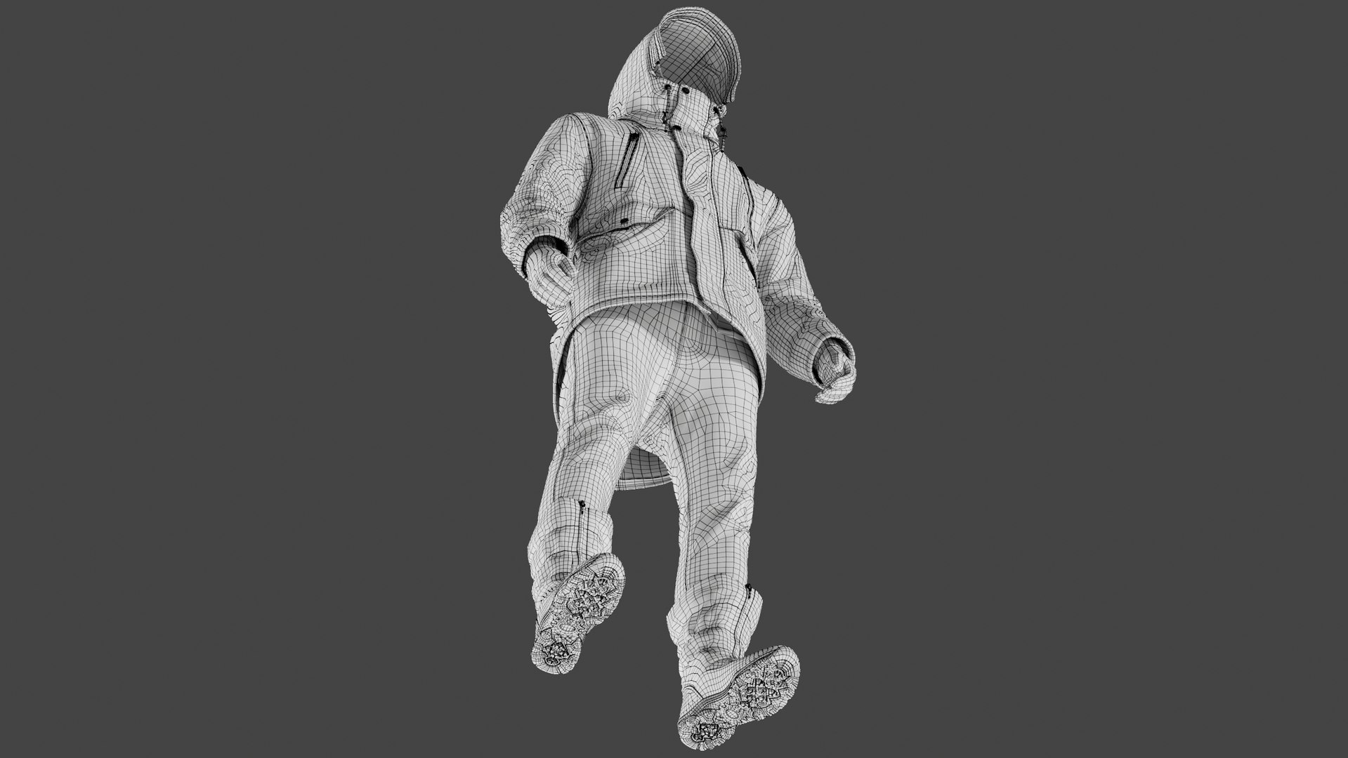 Mesh Men S Pants Model - TurboSquid 1672637