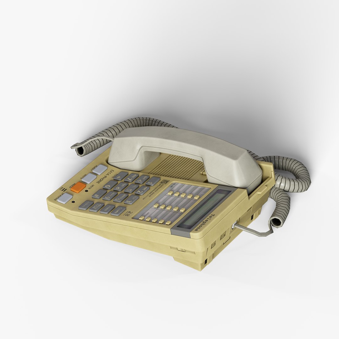 Telephone 3D Model - TurboSquid 2185925
