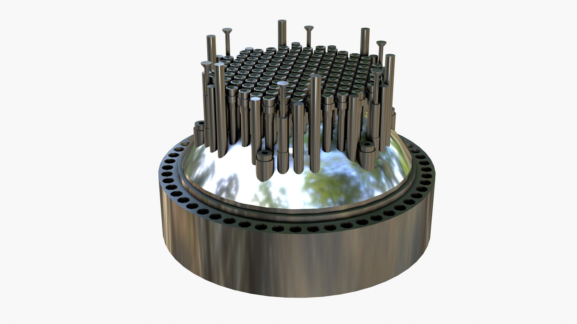 Nuclear Reactor Cover For NPP 3D - TurboSquid 2035500