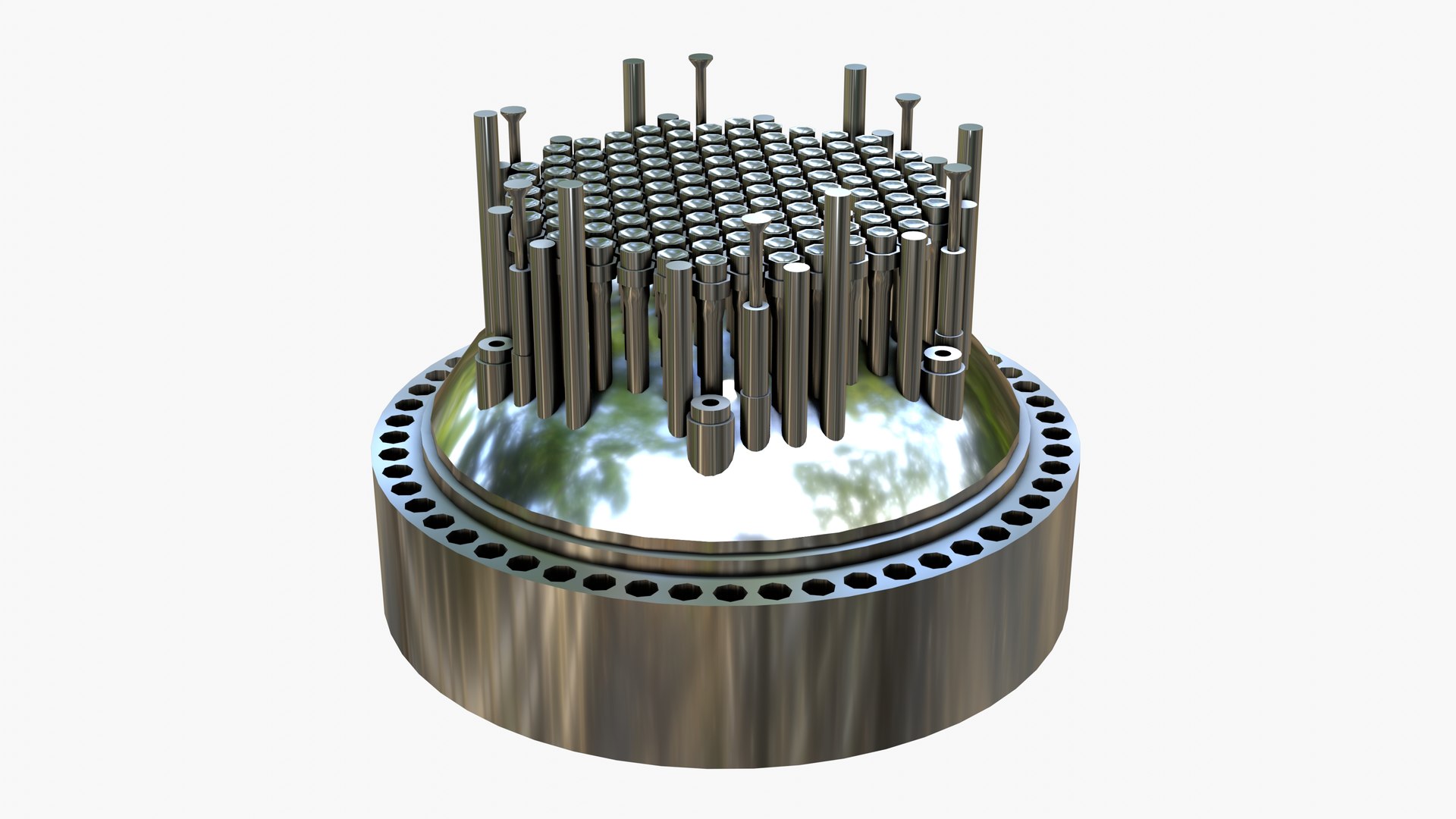 Nuclear Reactor Cover For NPP 3D - TurboSquid 2035500