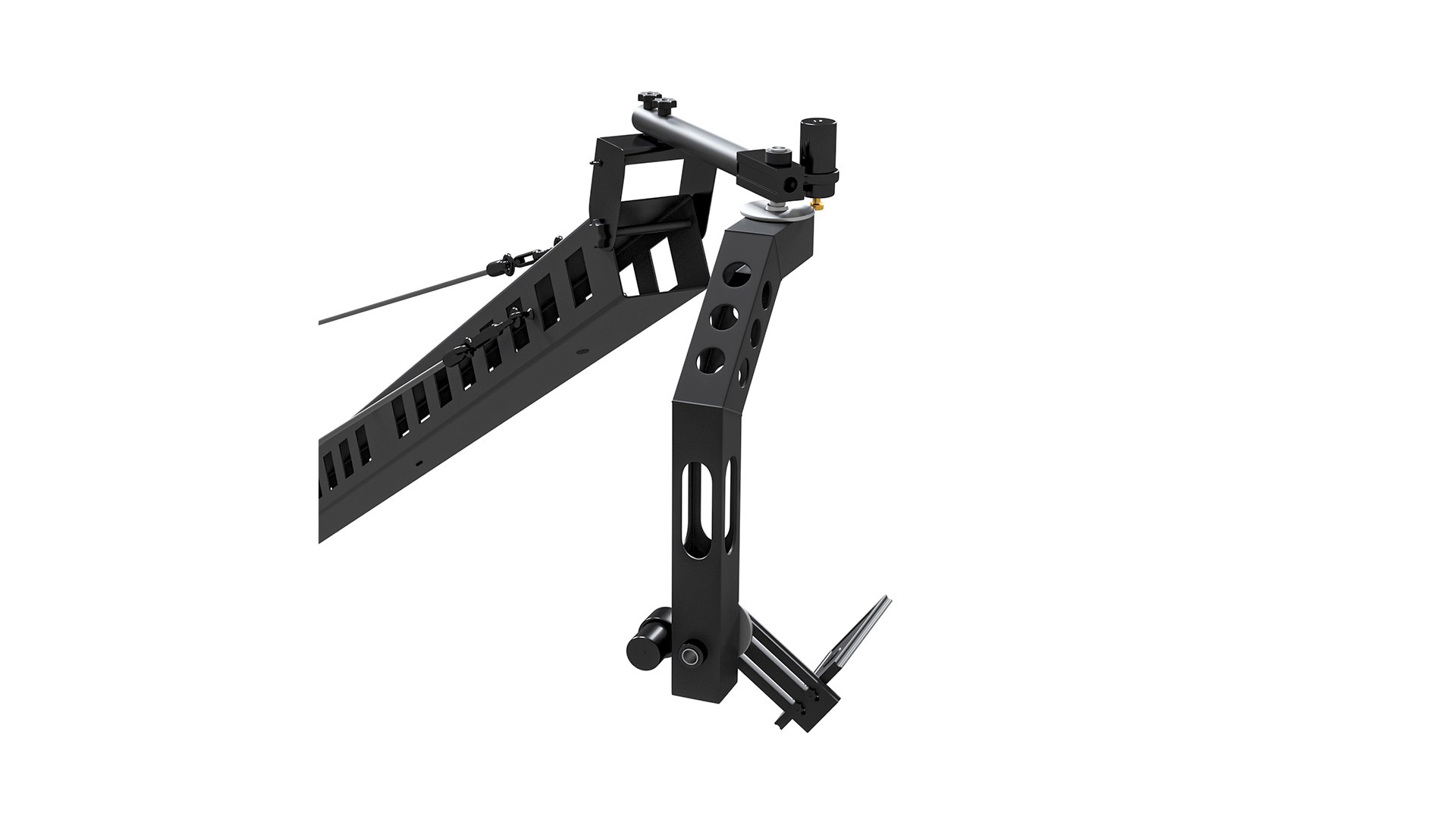 3D Model Cinematic Crane Camera Black - TurboSquid 2147872