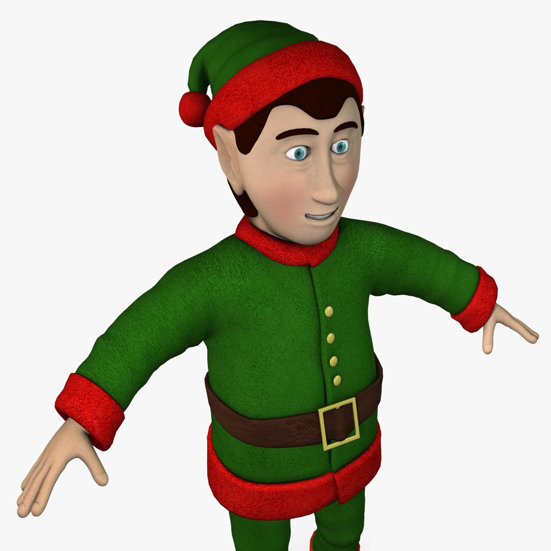3d Christmas Elf