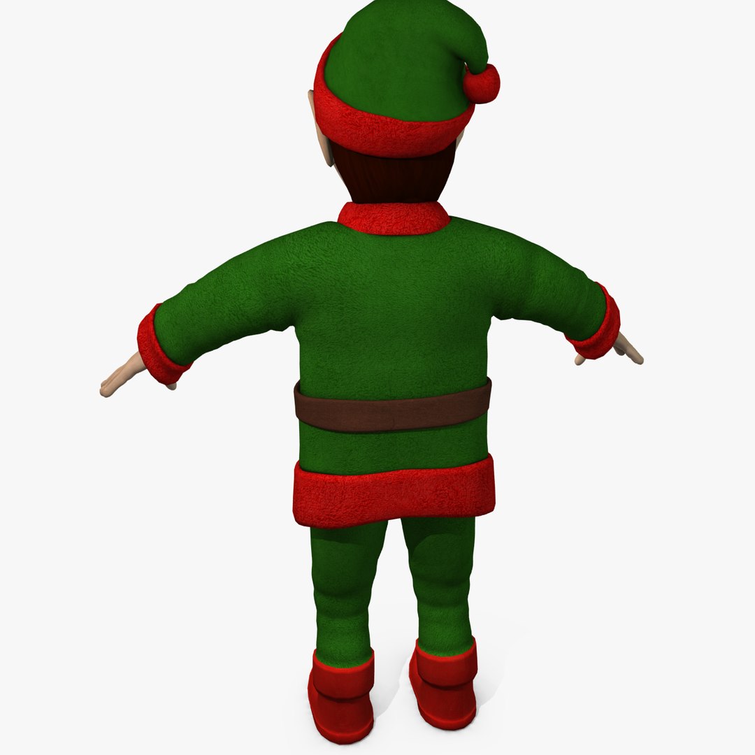 3d Christmas Elf