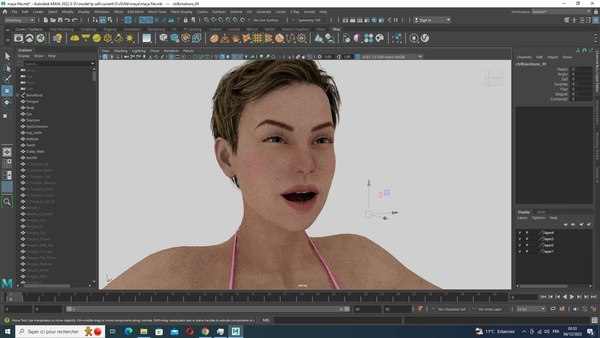アメリア - パーフェクトベースシェイプ V33Dモデル - TurboSquid 2161503