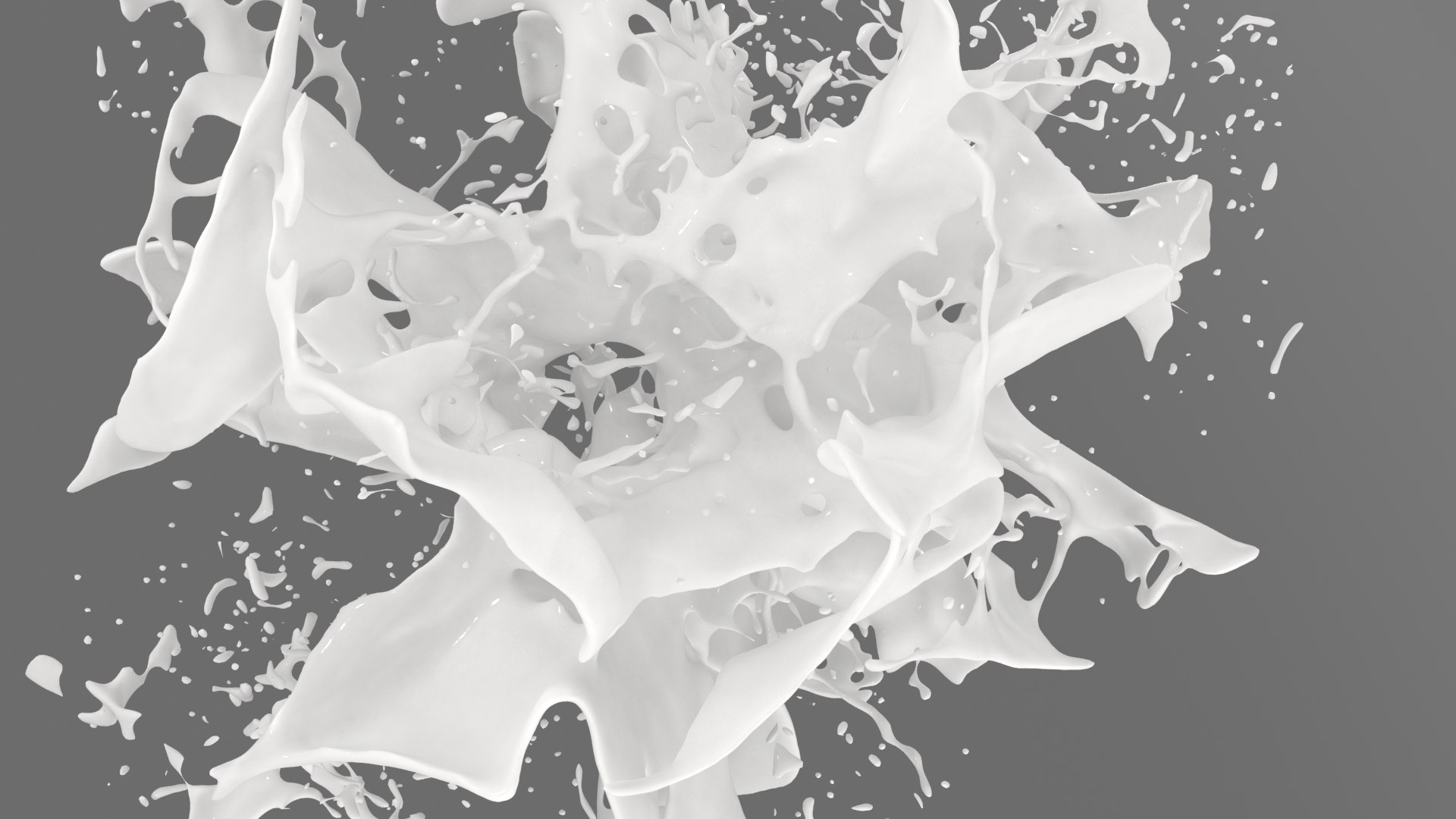 Liquid Splash Model - TurboSquid 1448504
