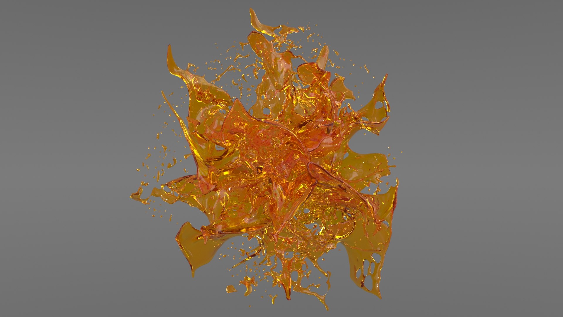 Liquid splash model - TurboSquid 1448504