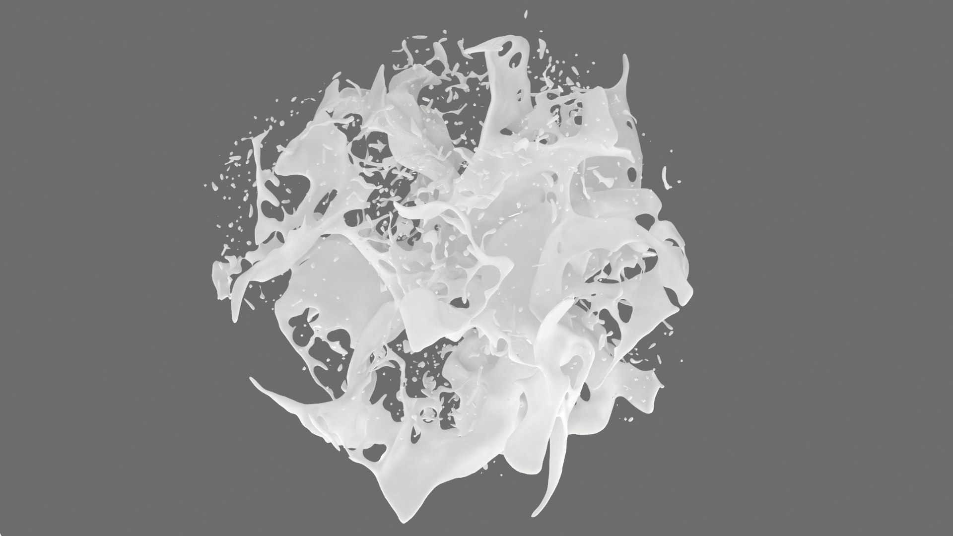 Liquid Splash Model - TurboSquid 1448504