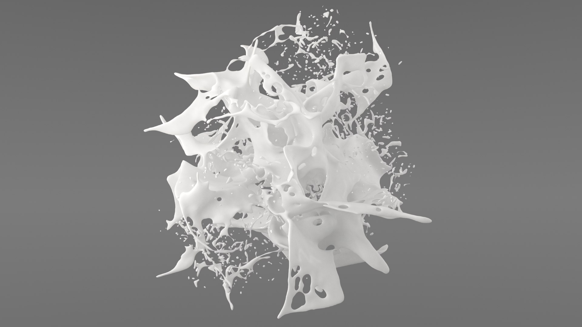 Liquid Splash Model - TurboSquid 1448504