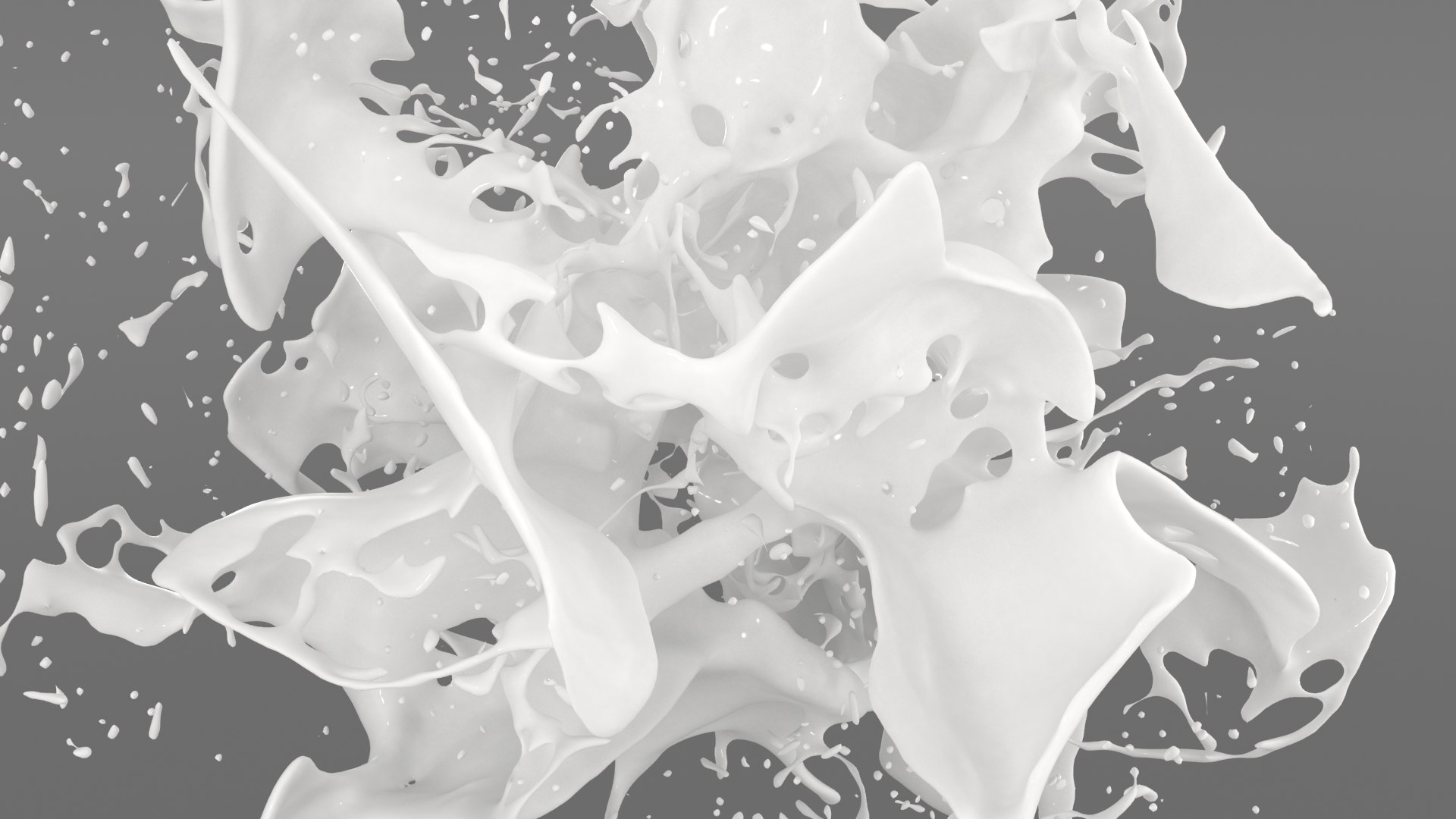 Liquid Splash Model - TurboSquid 1448504