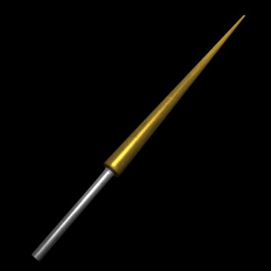 3d model set medieval hatchets lances