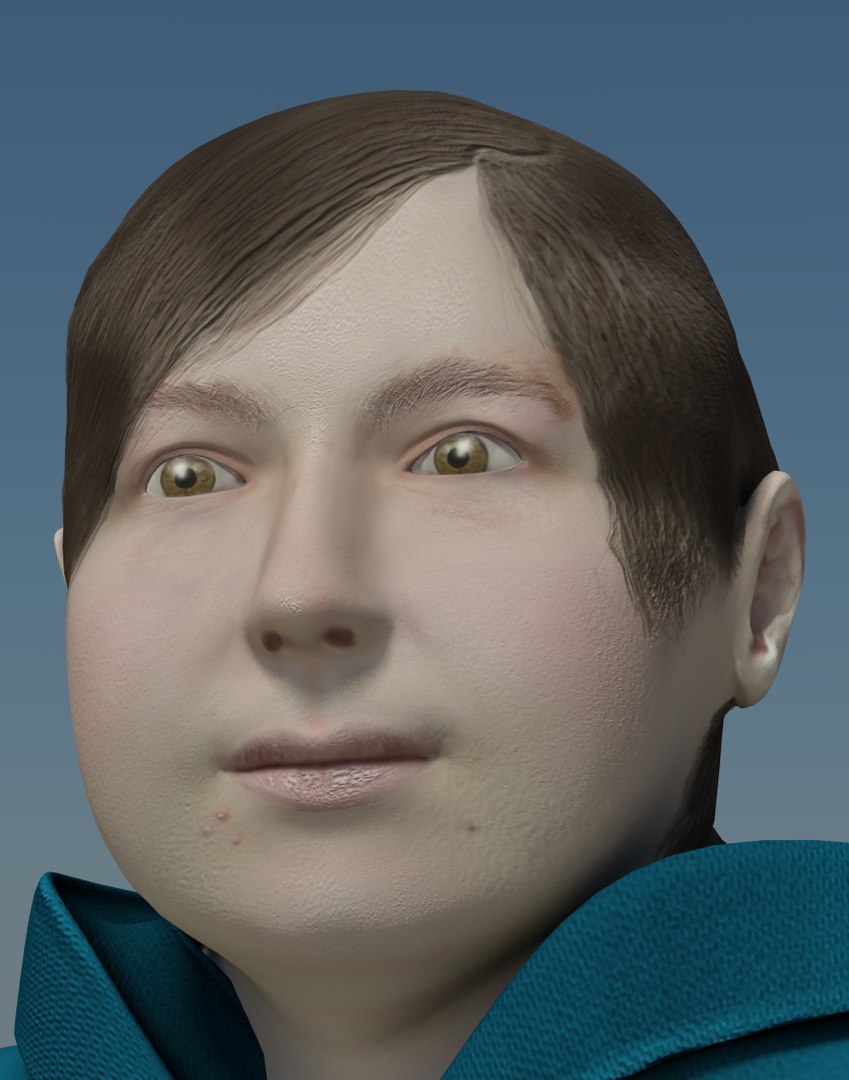 Fat Female Human 3ds