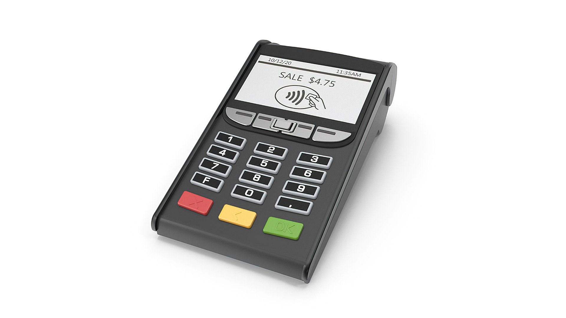 POS Terminal 3D Model - TurboSquid 2123309