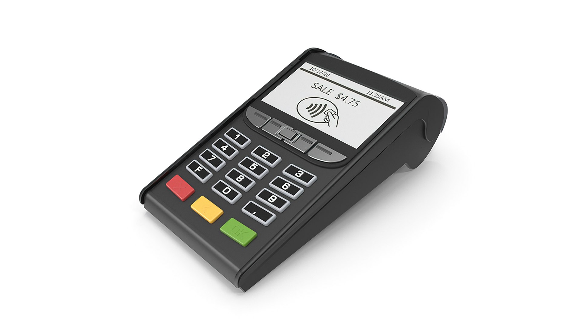 POS Terminal 3D Model - TurboSquid 2123309