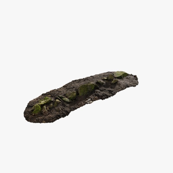 modelo 3d Cualquier borrador de roca musgosa 51 - TurboSquid 2323491