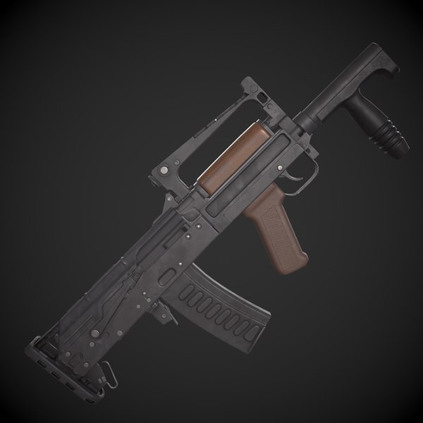 modelo 3d OTs-14 Groza - TurboSquid 2078183