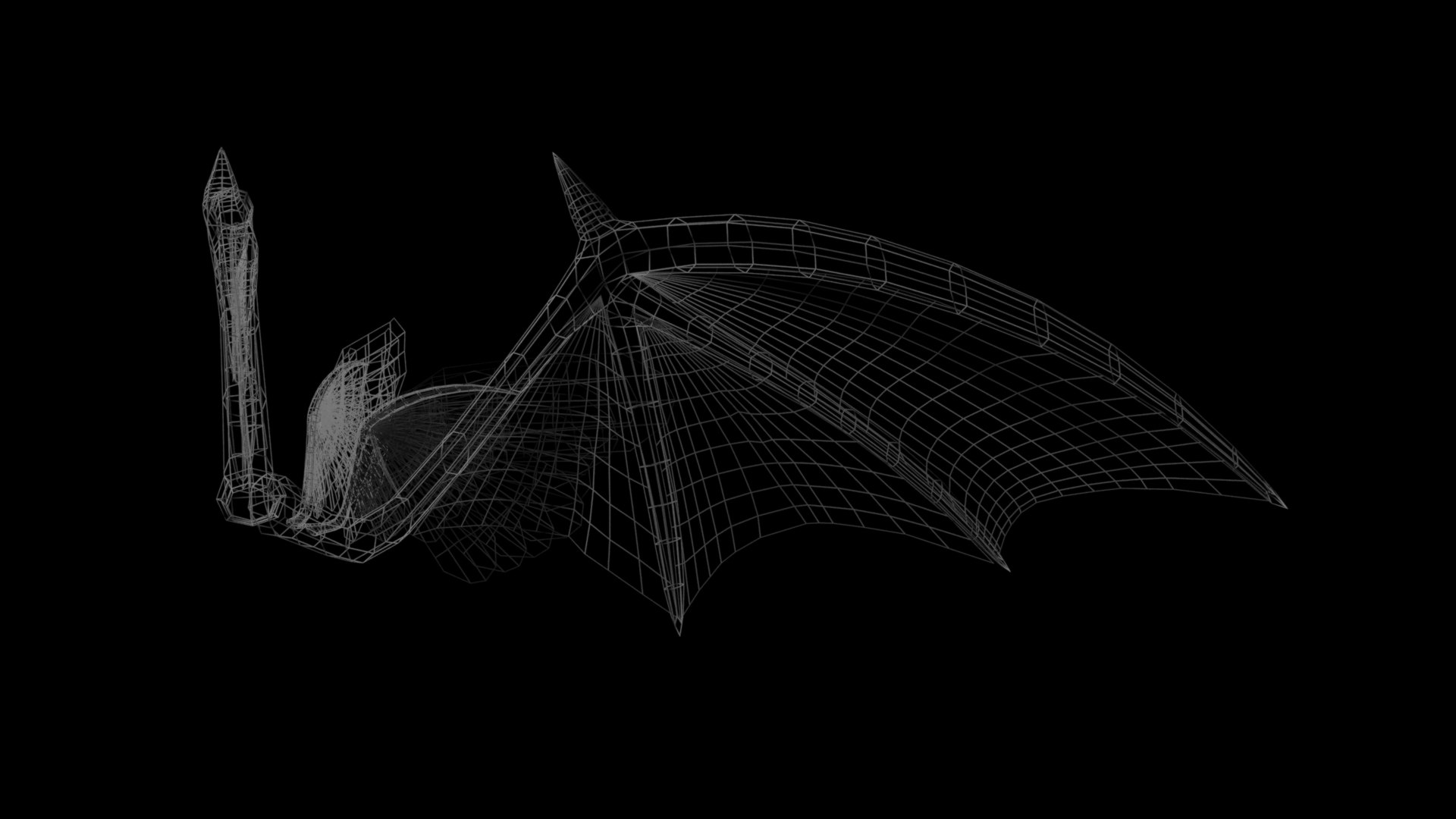3d Demon Wing