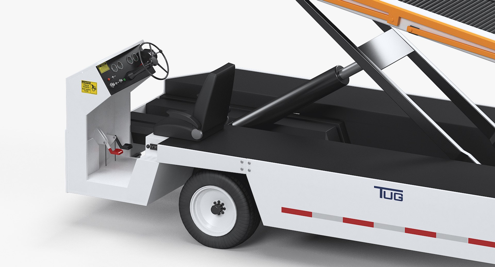 Belt Loader Tug 660 Model - TurboSquid 1230853