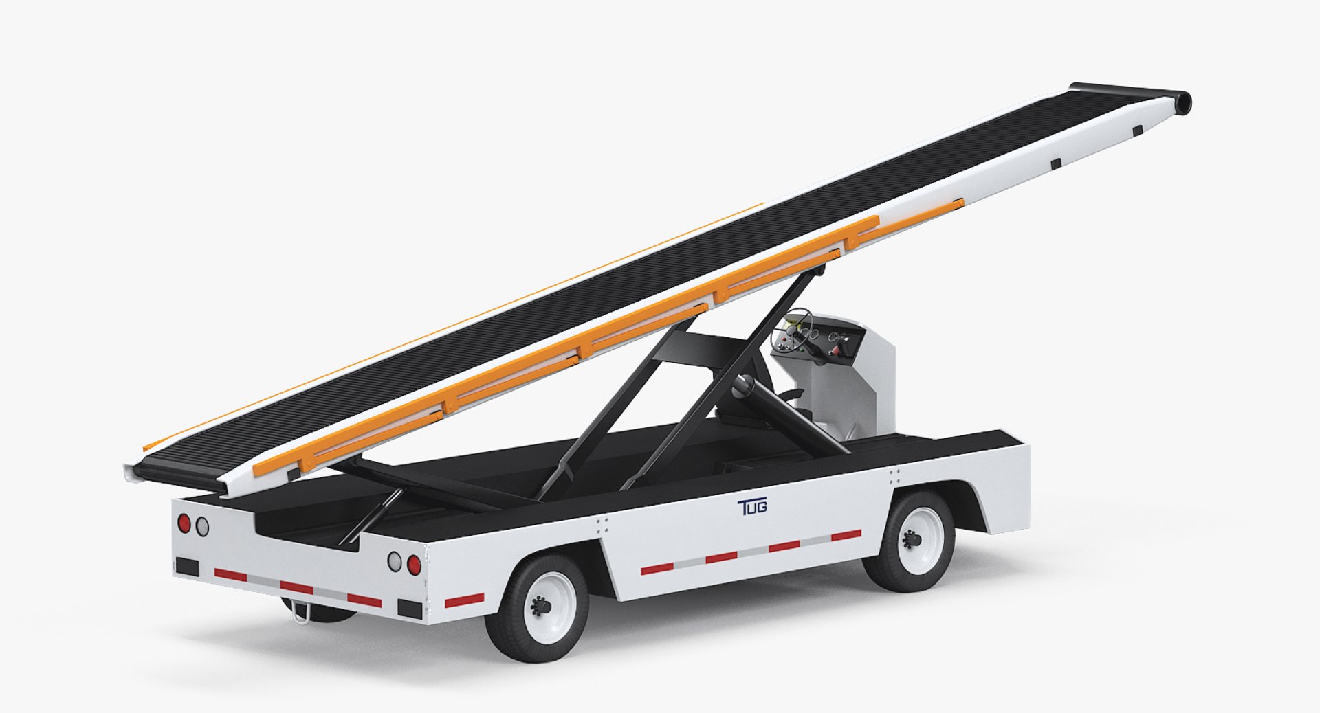 Belt Loader Tug 660 Model - TurboSquid 1230853