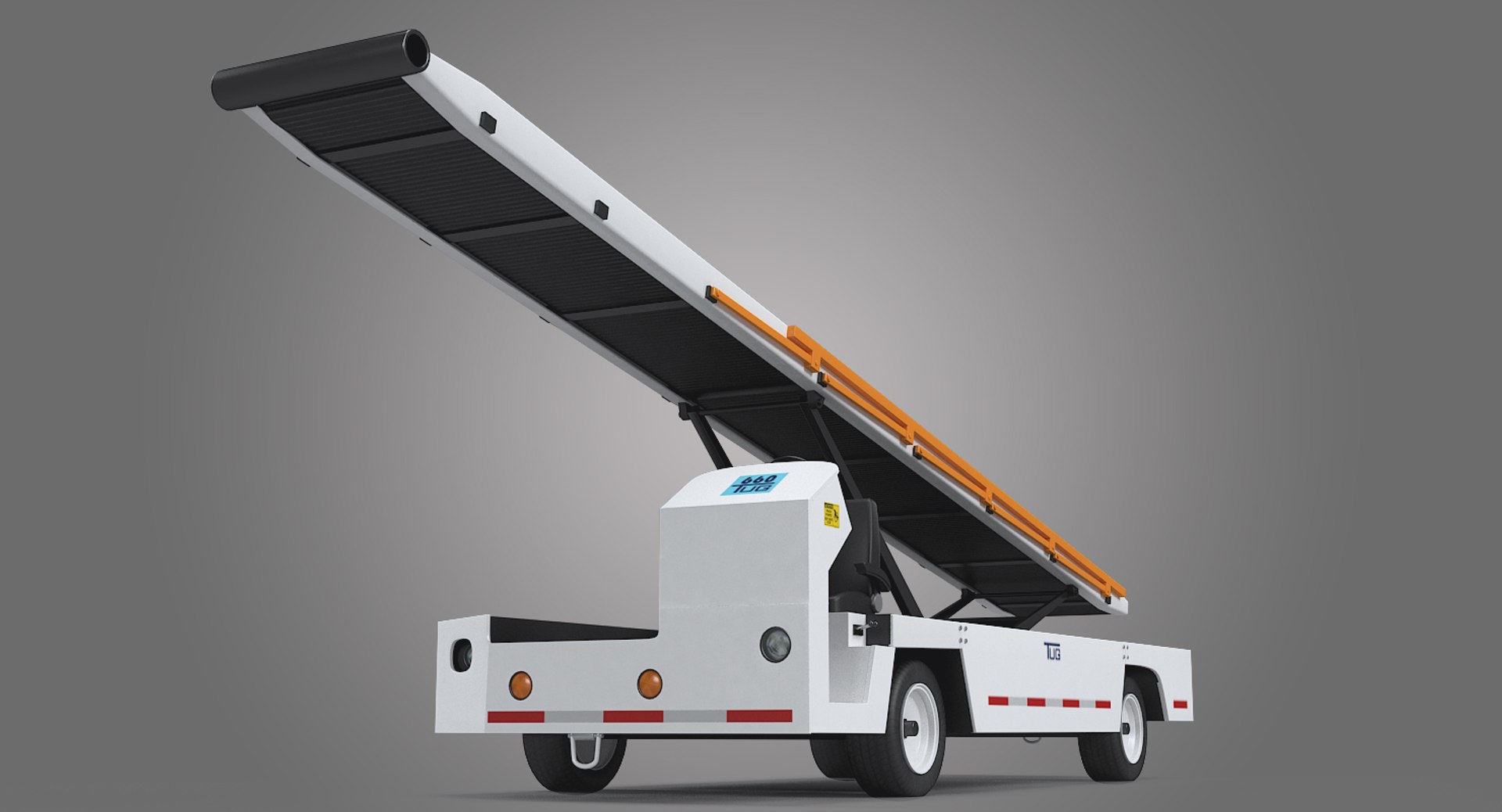 Belt Loader Tug 660 Model - TurboSquid 1230853