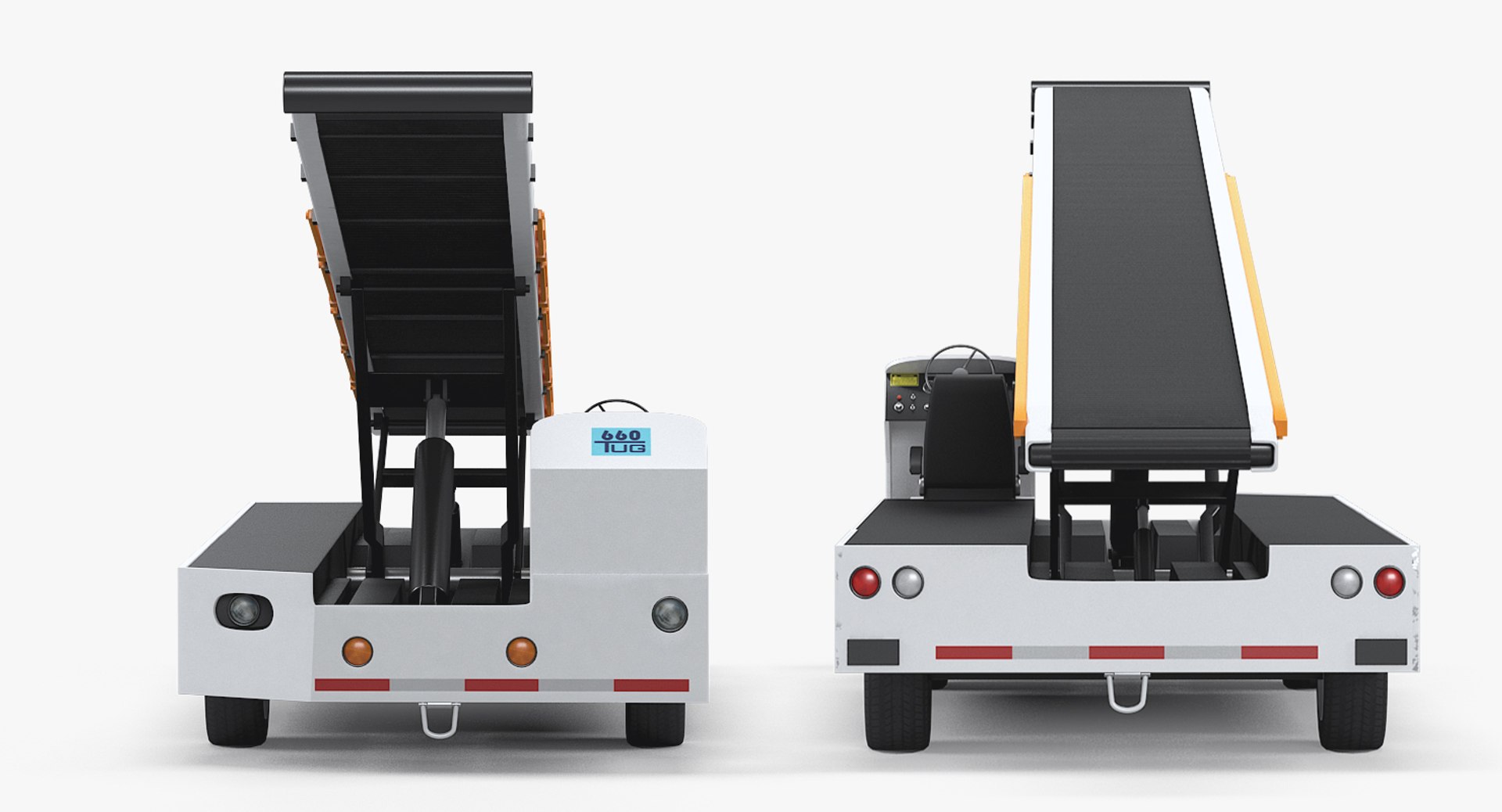 Belt Loader Tug 660 Model - TurboSquid 1230853