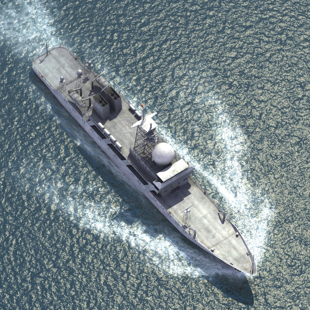 3d Model Type 814a Spy Ship