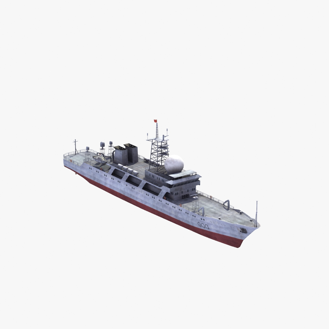 3d Model Type 814a Spy Ship