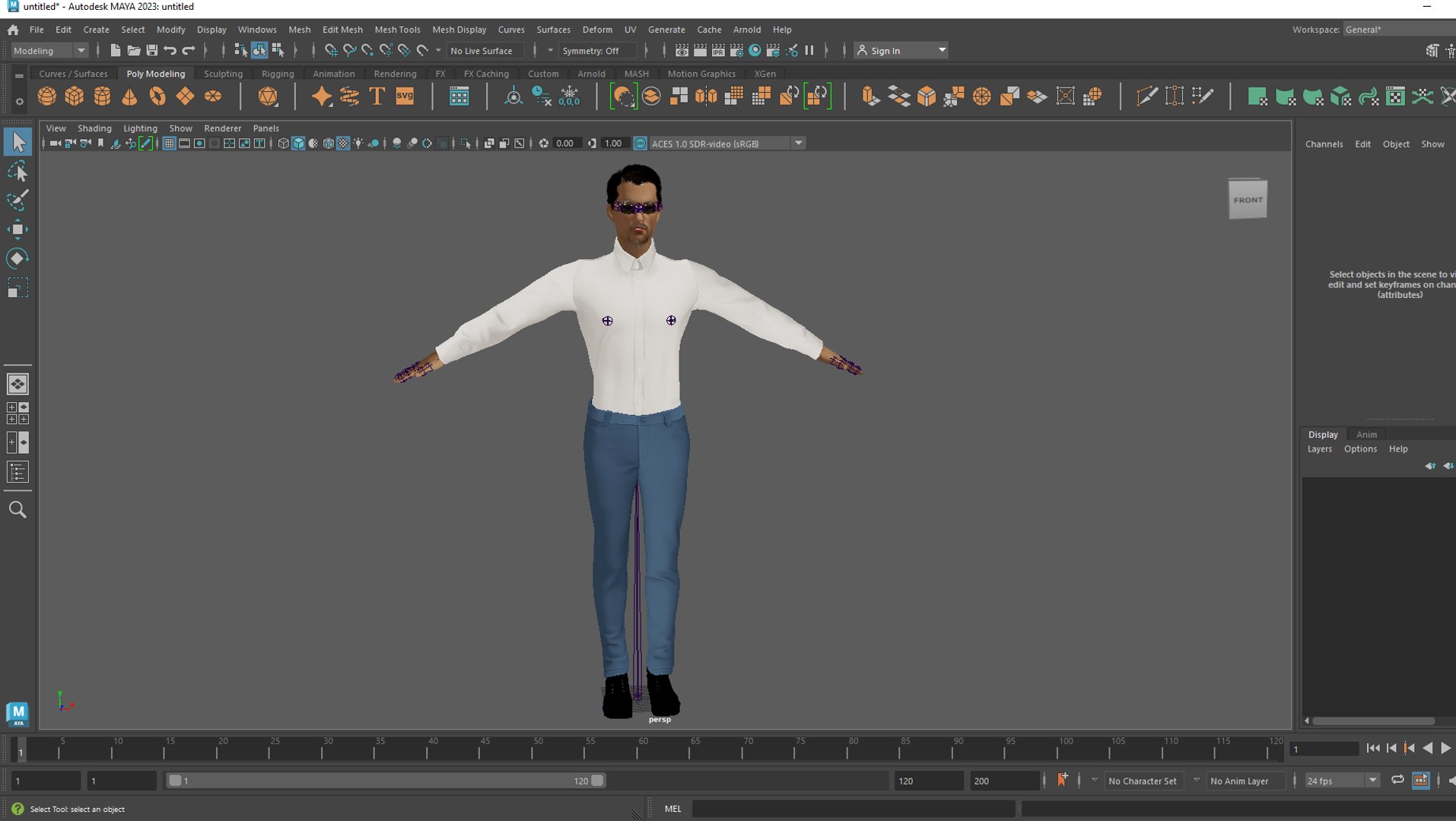 Realistic Rigged Style Office Gentleman Character 3D Model Model ...