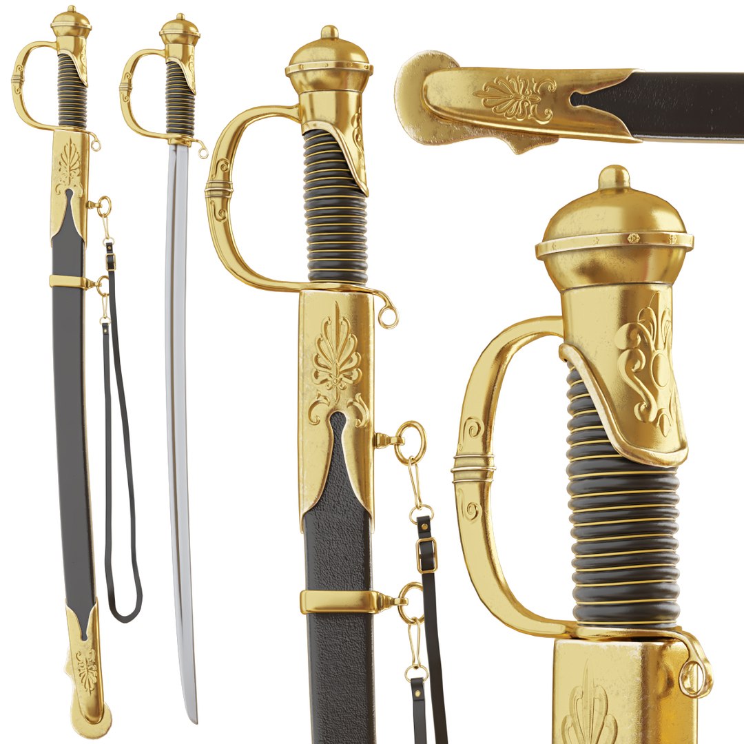 Old Saber 3D Model - TurboSquid 1591797