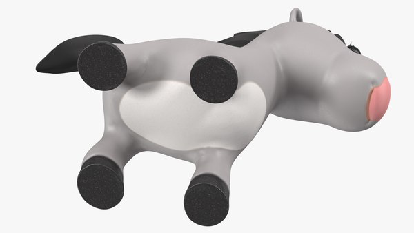 마야를 위해 조작된 만화 백마 3D 모델 - TurboSquid 1761377